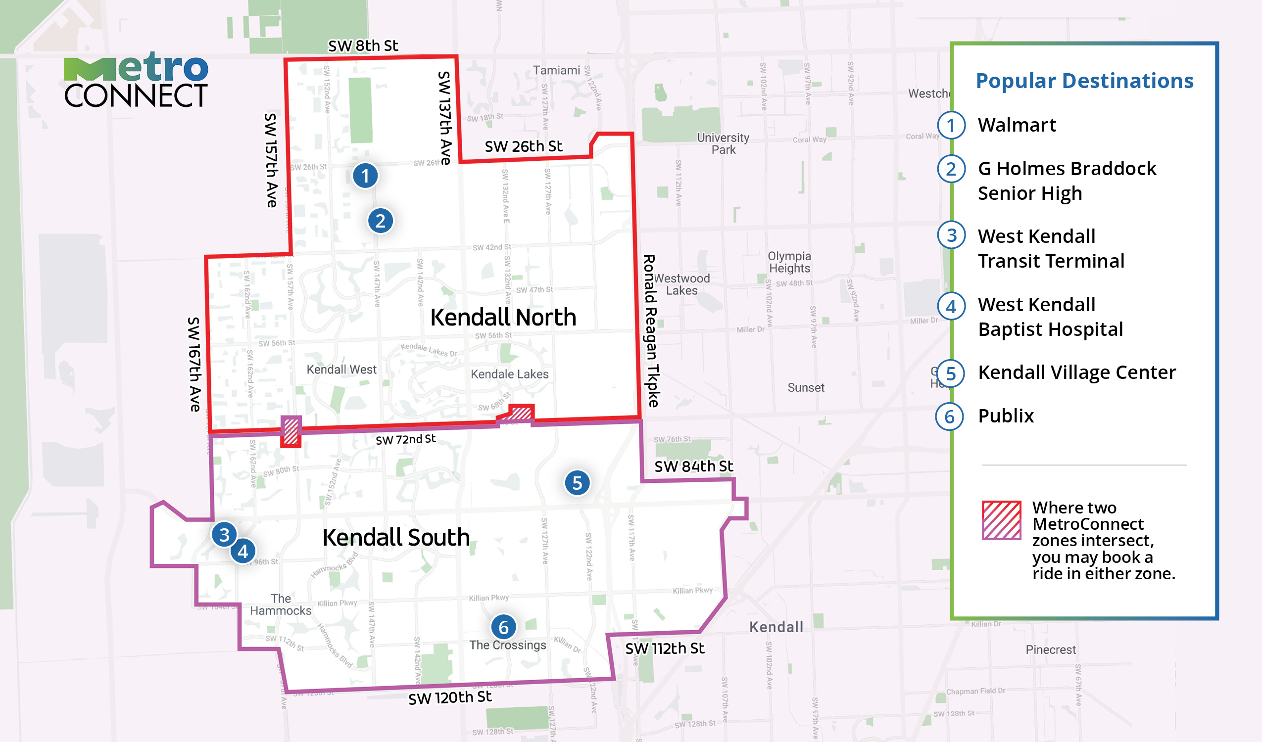 MetroConnect | Free public transit shared taxi rides in Miami-Dade County
